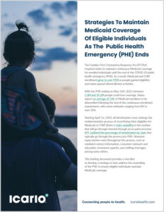 Medicaid Redetermination Checklist - Improve Member Retention | Icario